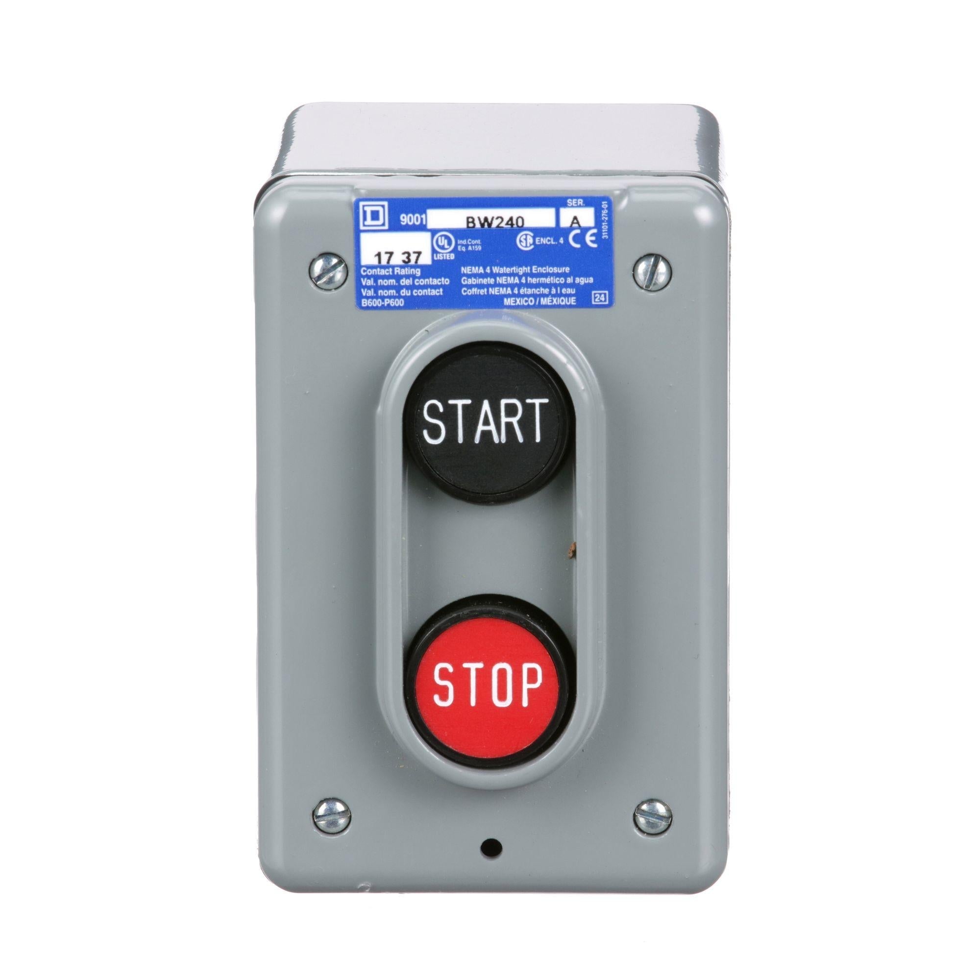 9001BW240 - Square D - Push Buttons – SimplyBreakers.com