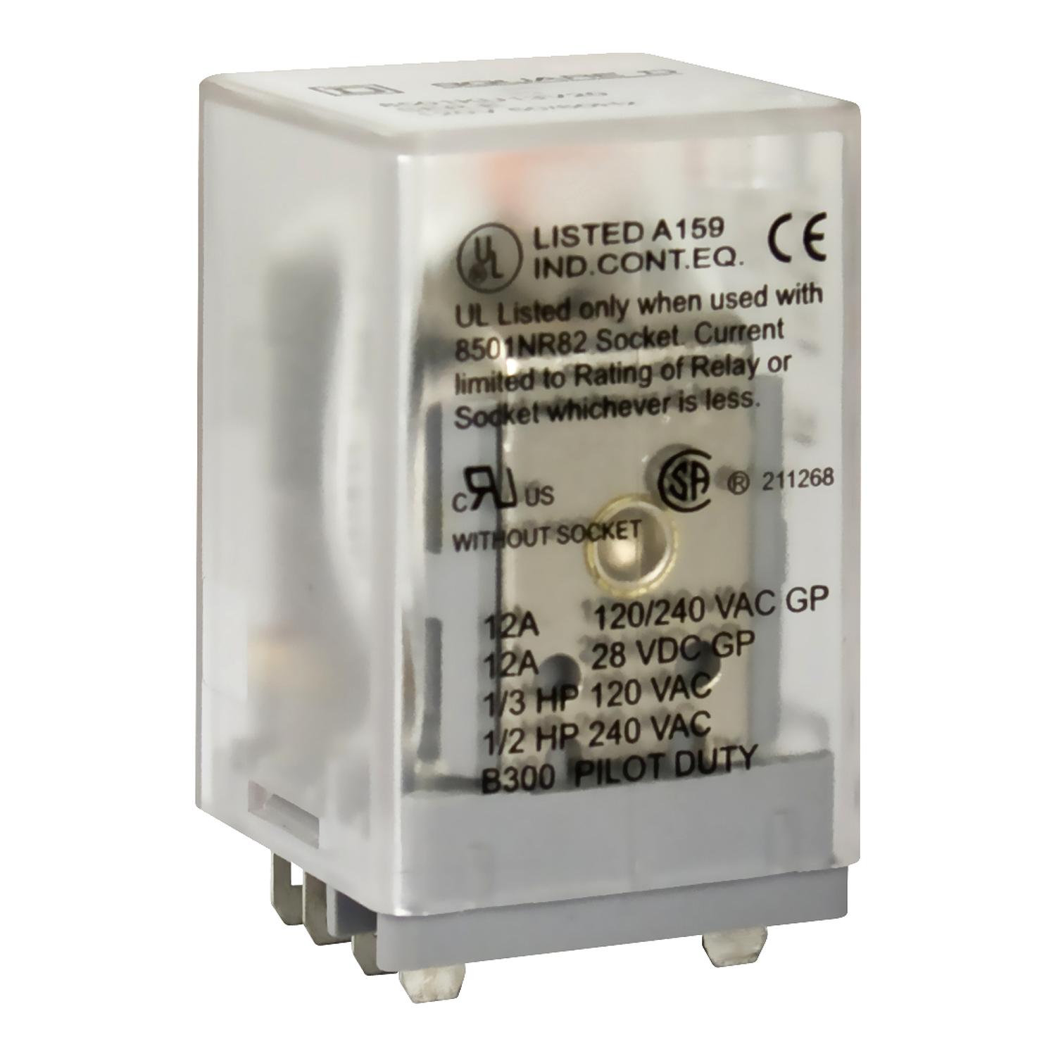 8501KU12V20 - Square D - Relay – SimplyBreakers.com
