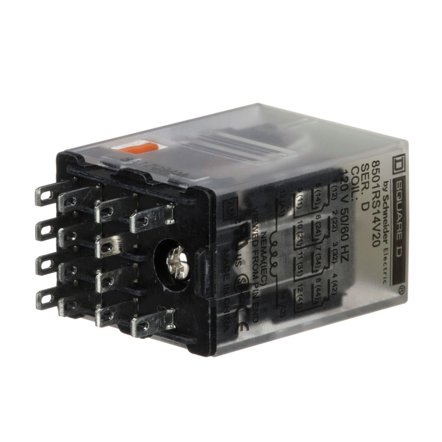 8501RS14V20 - Square D - Relay Socket – SimplyBreakers.com