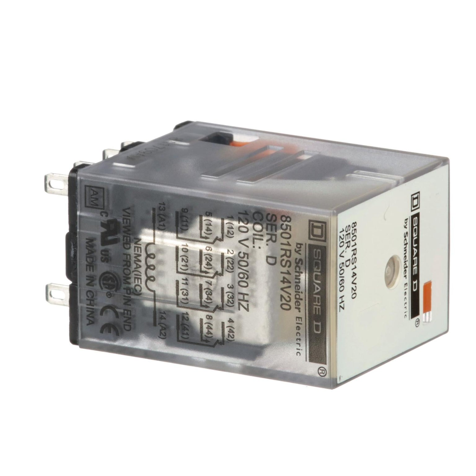 8501RS14V20 - Square D - Relay Socket – SimplyBreakers.com