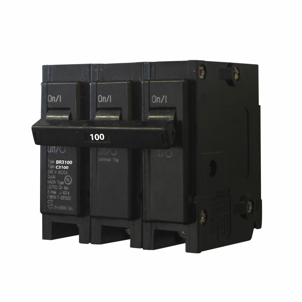 BR3100 - Eaton - 100 Amp Circuit Breaker – SimplyBreakers.com