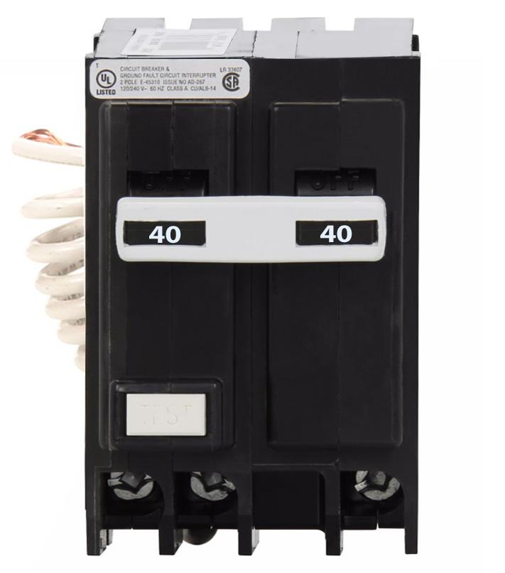 GFTCB240 - Eaton - 40 Amp GFCI Circuit Breaker – SimplyBreakers.com