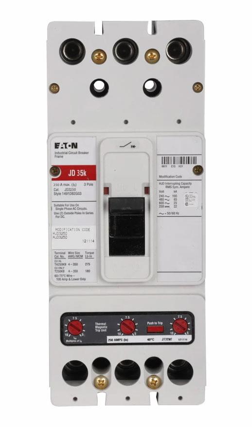 JD3250Y - Eaton - Molded Case Circuit Breaker – SimplyBreakers.com