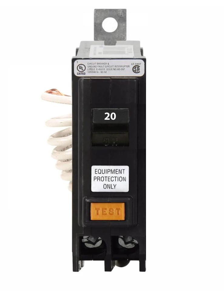 QBGFEP1020 - Eaton - 20 Amp GFEP Circuit Breaker – SimplyBreakers.com