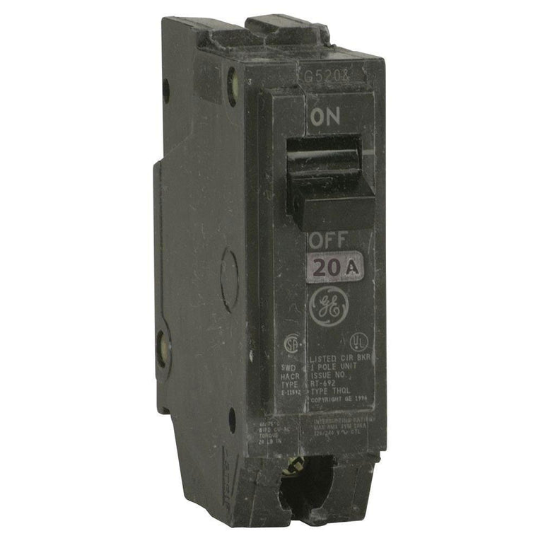THQL1120 - GE - 20 Amp Circuit Breaker – SimplyBreakers.com
