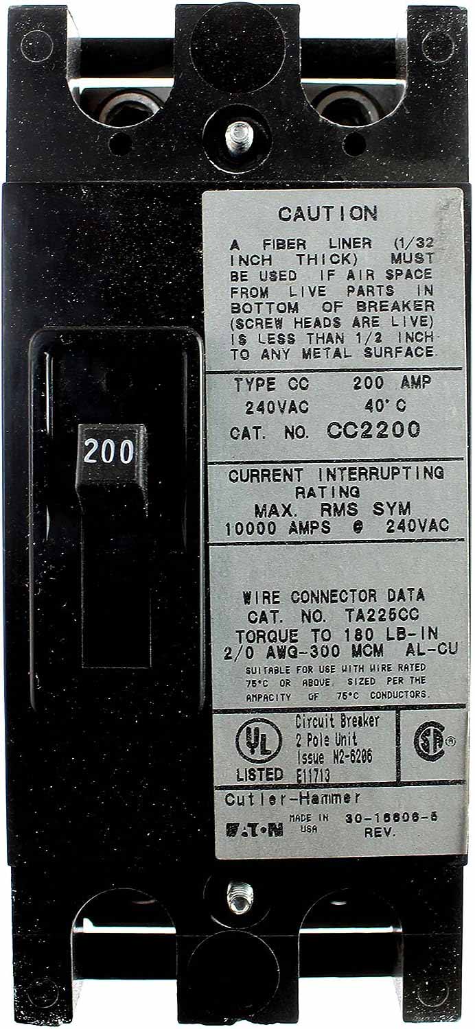 CC2200 - Eaton - Molded Case Circuit Breakers – SimplyBreakers.com