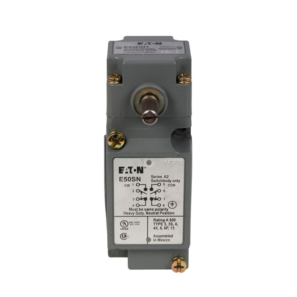 E50NN1 - Eaton - Spring Return Lever Limit Switch With Cable ...