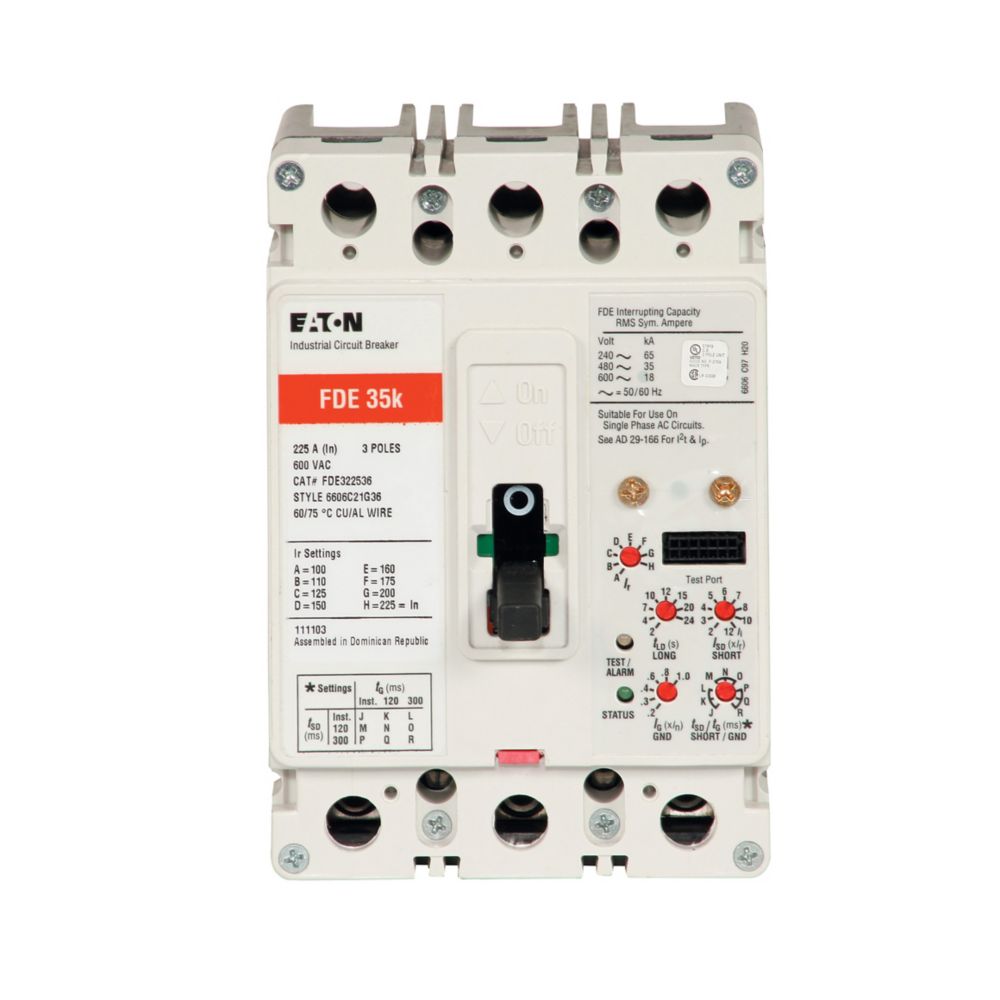 FDE322536 - Eaton - Molded Case Circuit Breakers – SimplyBreakers.com
