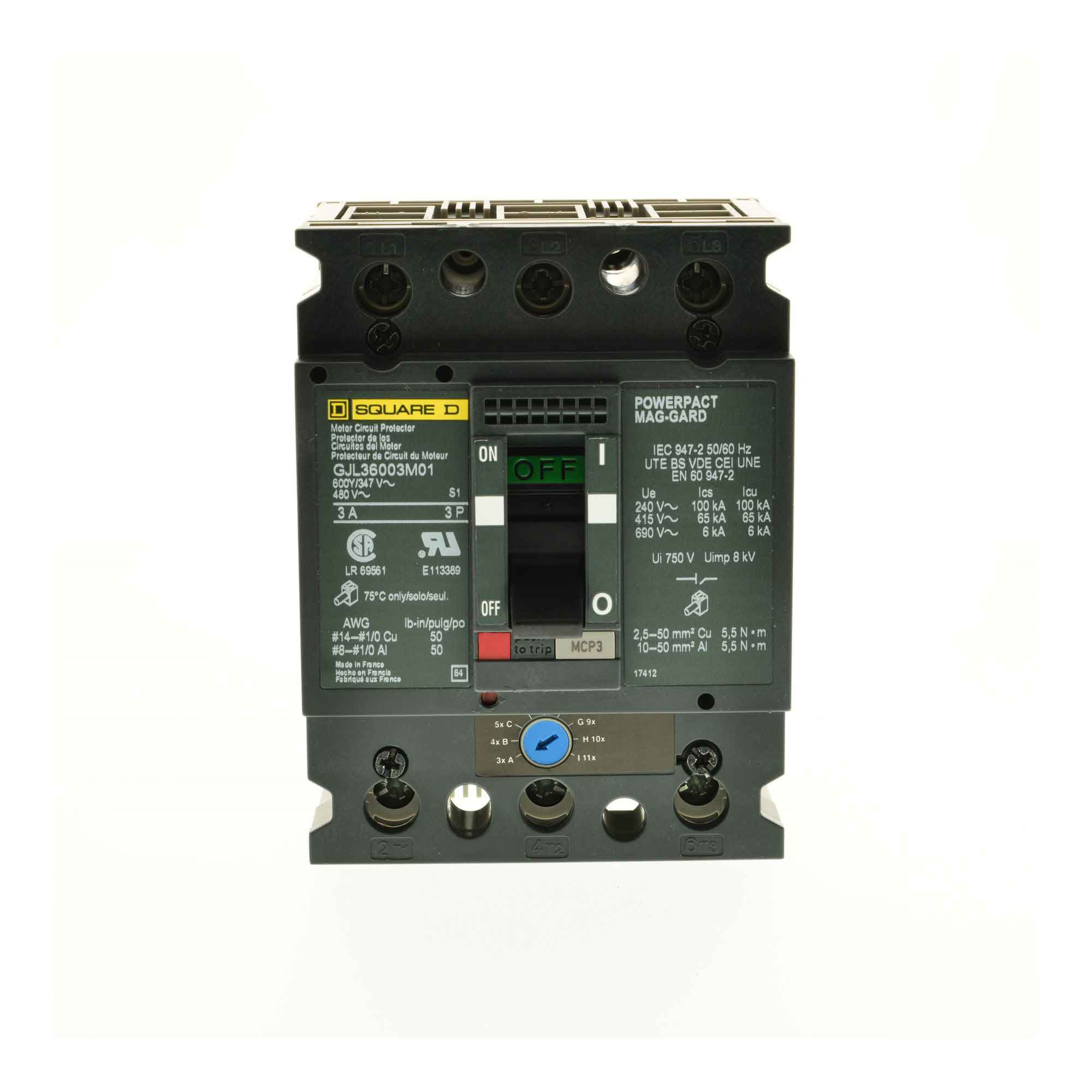 GJL36003M01 - Square D - Molded Case Circuit Breakers – SimplyBreakers.com