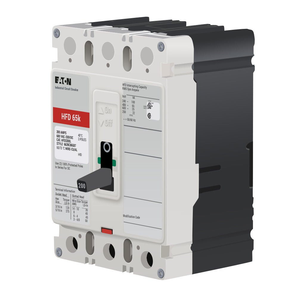 HFD3200 - Eaton - Molded Case Circuit Breaker – SimplyBreakers.com