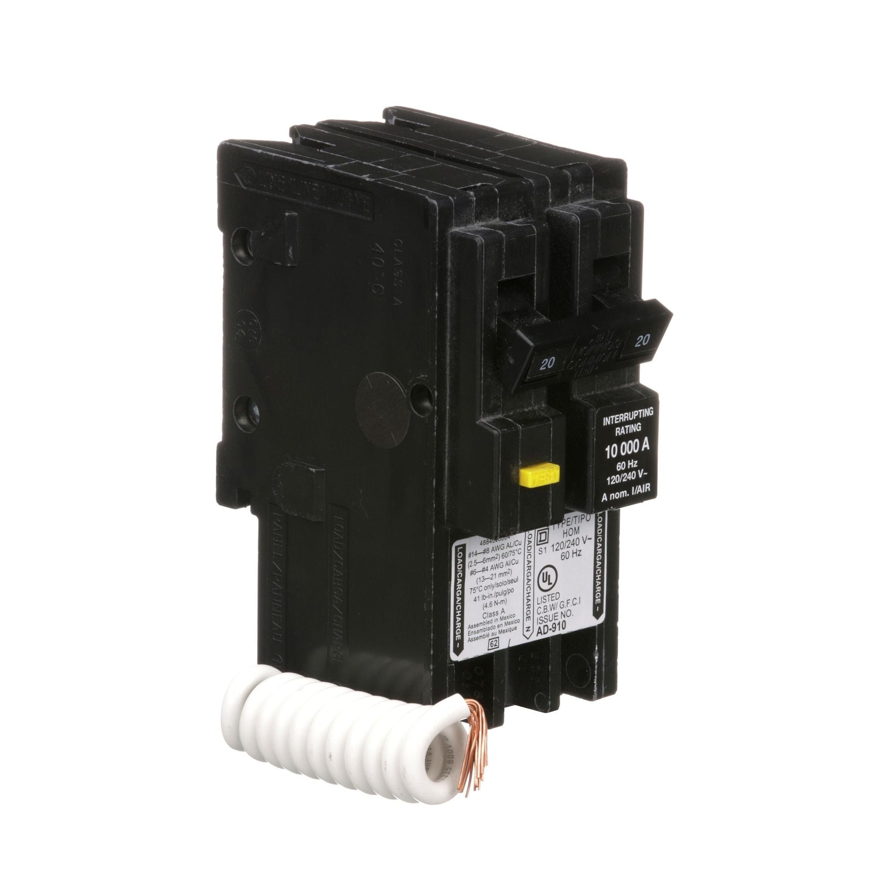 HOM220GFI - Square D Homeline - GFCI Circuit Breaker – SimplyBreakers.com