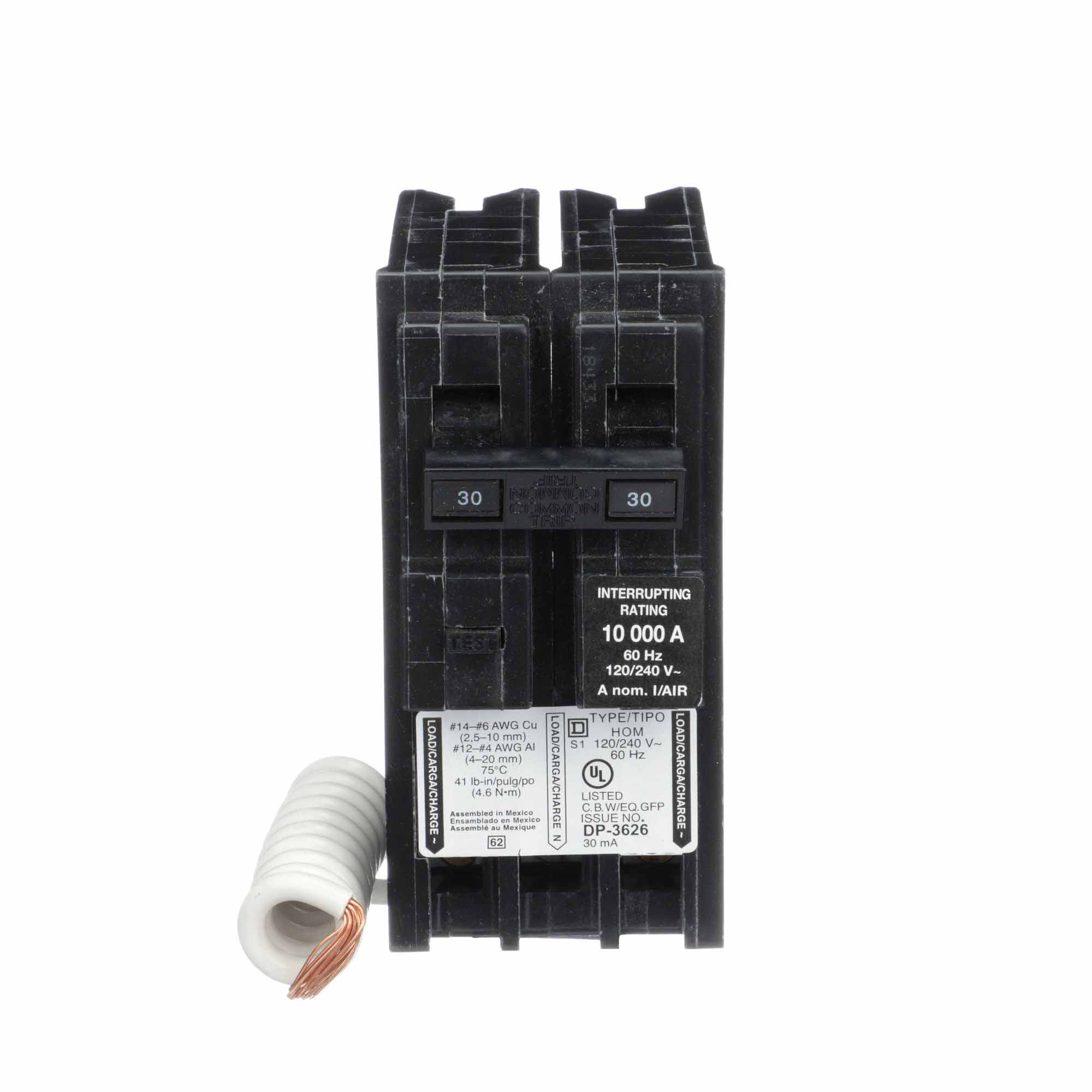 HOM230EPDCP - Square D Homeline - GFEP Breaker – SimplyBreakers.com