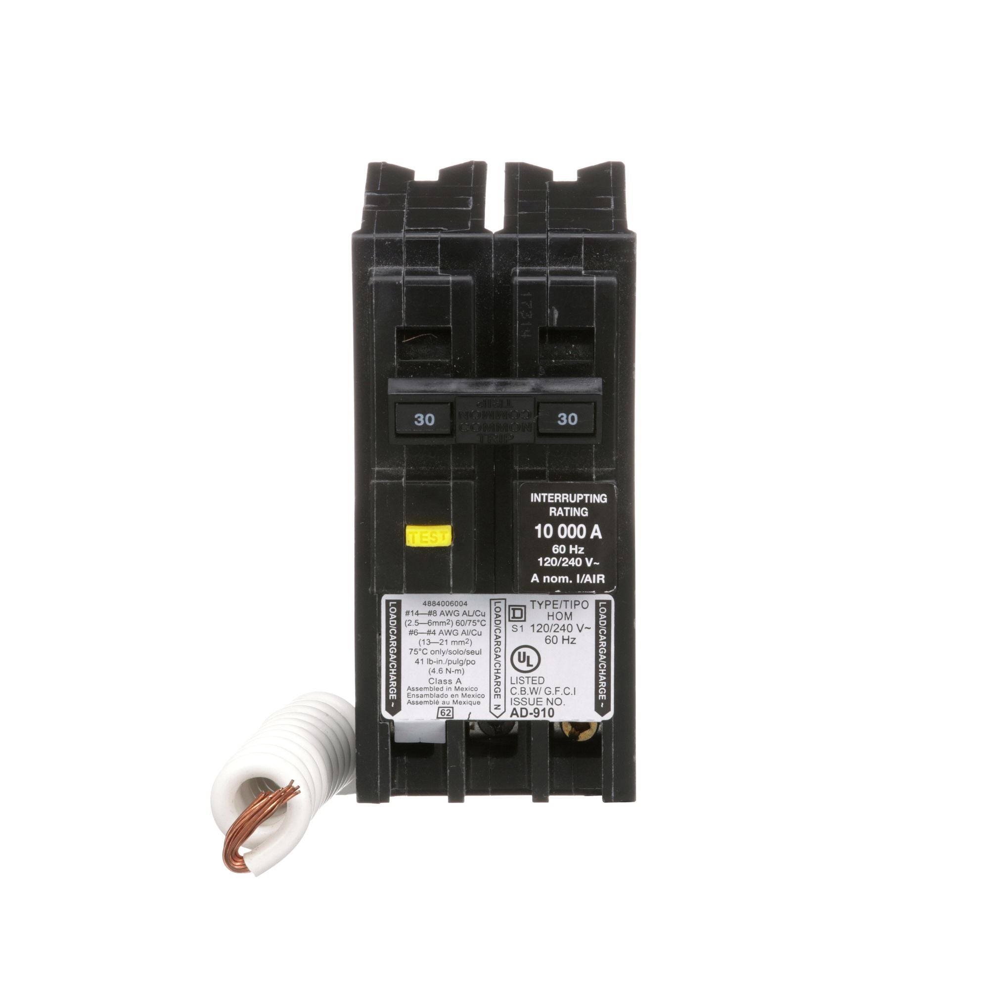 HOM230GFI - Square D Homeline - GFCI Circuit Breaker – SimplyBreakers.com