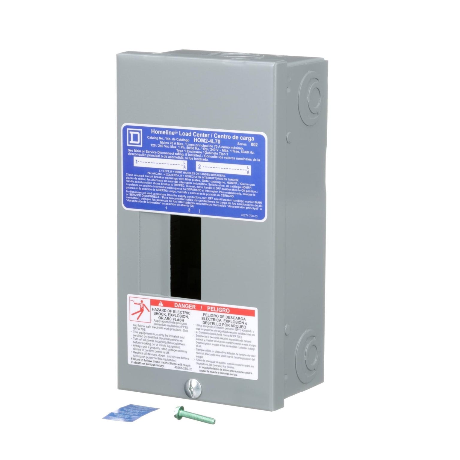 HOM24L70S - Square D - Enclosure – SimplyBreakers.com