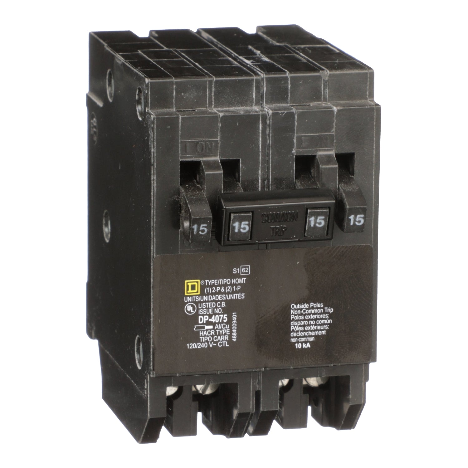 HOMT1515225CP - Square D Homeline - Quad Circuit Breaker ...