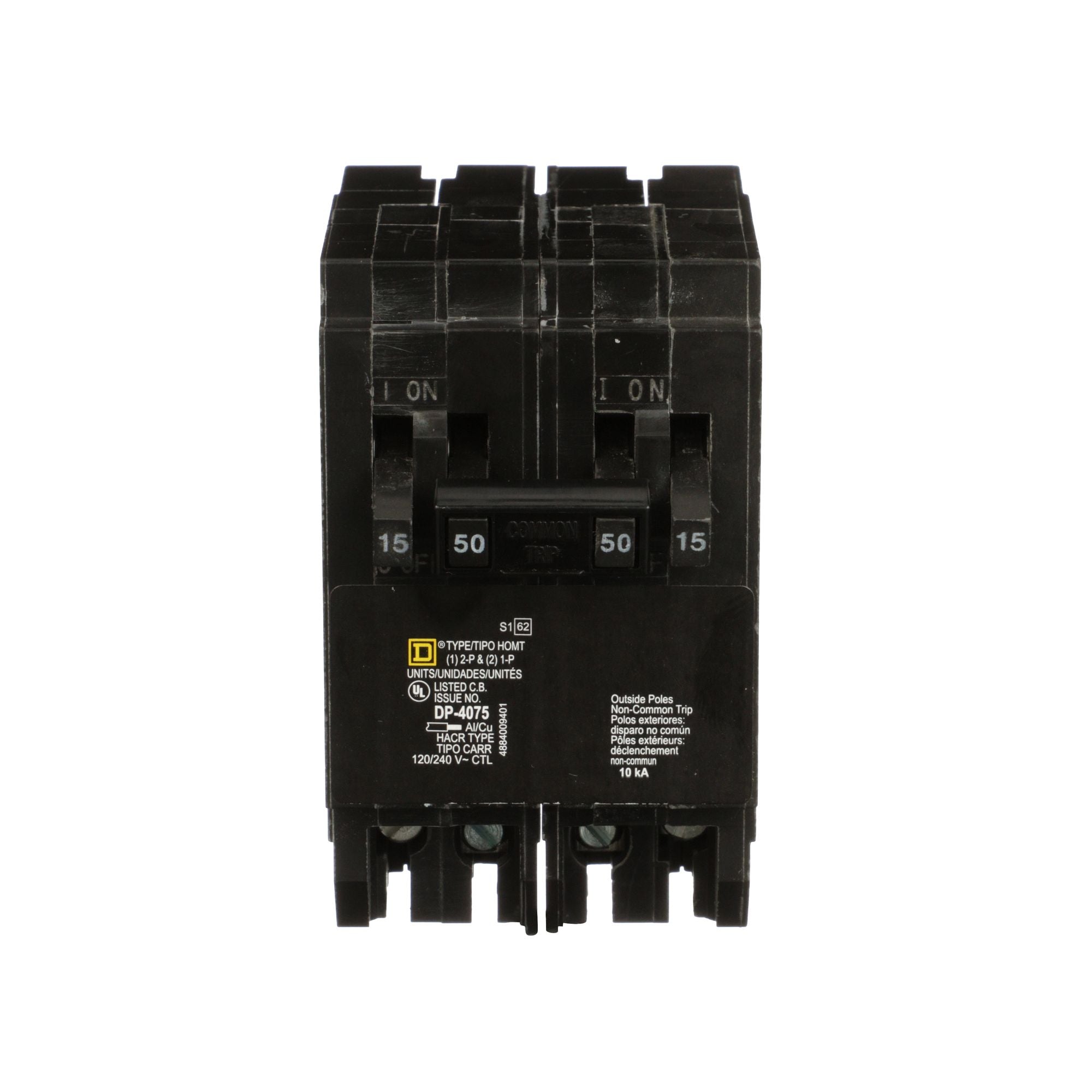 HOMT1515250CP - Square D Homeline - Quad Circuit Breaker ...
