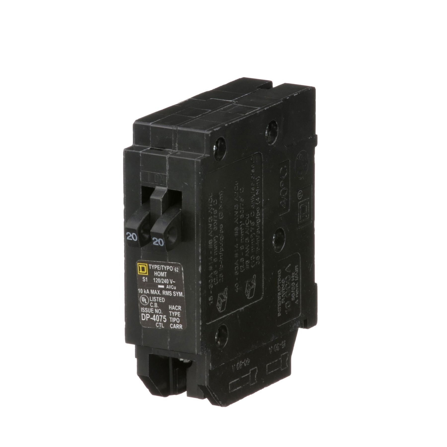 HOMT2020 - Square D Homeline - Tandem Circuit Breaker – SimplyBreakers.com