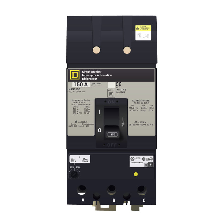 KA36150 - Square D - Molded Case Circuit Breaker – SimplyBreakers.com