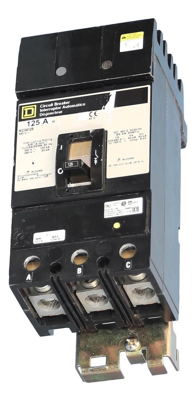 KC34125 - Square D - Molded Case Circuit Breakers – SimplyBreakers.com