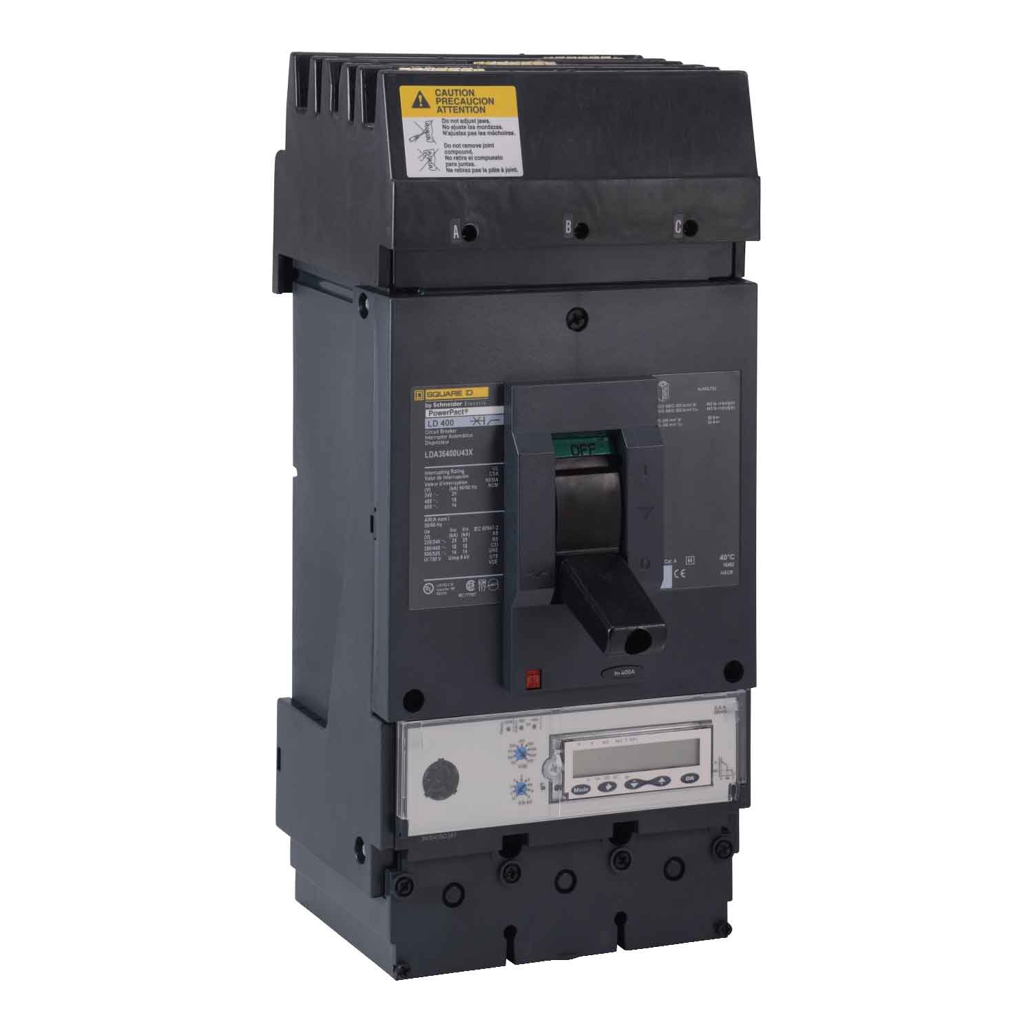 LDA36400U43X - Square D - Molded Case Circuit Breakers – SimplyBreakers.com