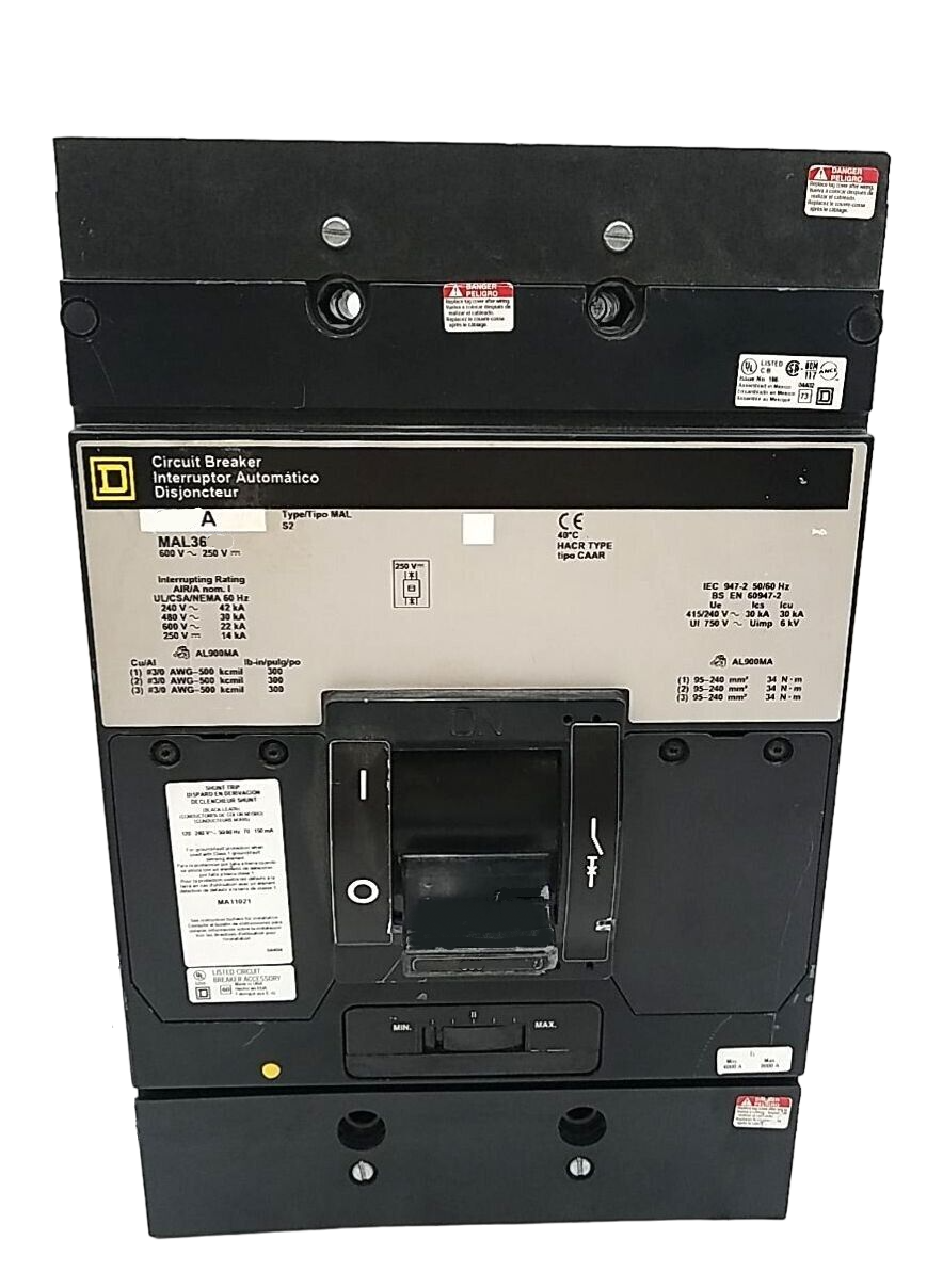 MAL36800 - Square D - Molded Case Circuit Breaker – SimplyBreakers.com