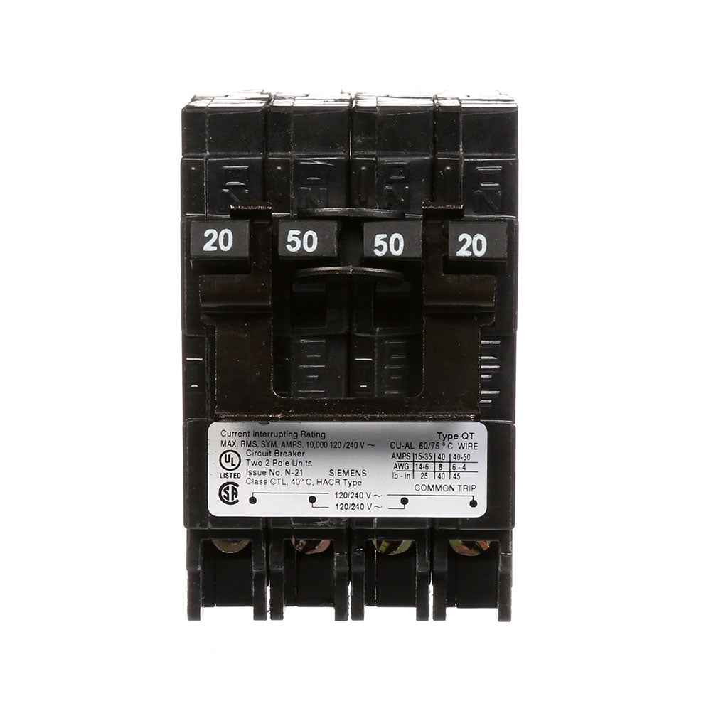Q22050CT2 - Siemens - Quad Circuit Breaker – SimplyBreakers.com