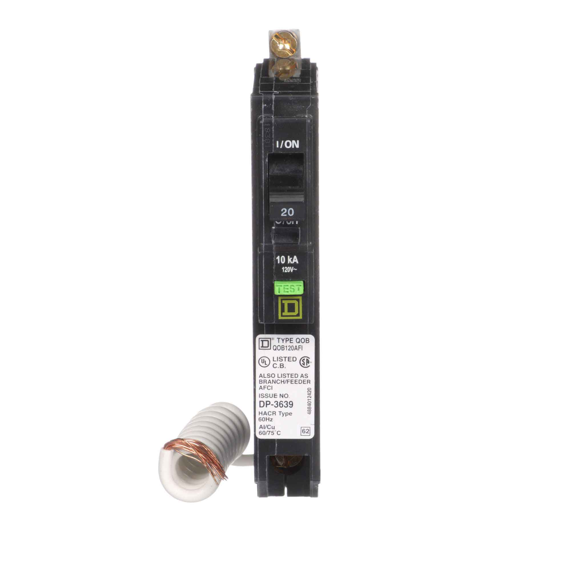 QOB120AFI - Square D - Molded Case Circuit Breaker – SimplyBreakers.com