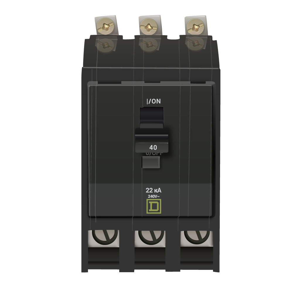 QOB340VH - Square D - 40 Amp 22kA Circuit Breaker – SimplyBreakers.com