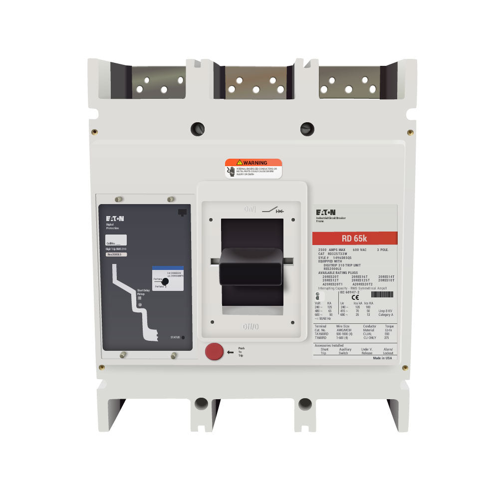RD325T33W - Eaton - Molded Case Circuit Breakers – SimplyBreakers.com