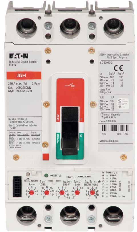 JGH3250NN - Eaton - Molded Case Circuit Breaker – SimplyBreakers.com