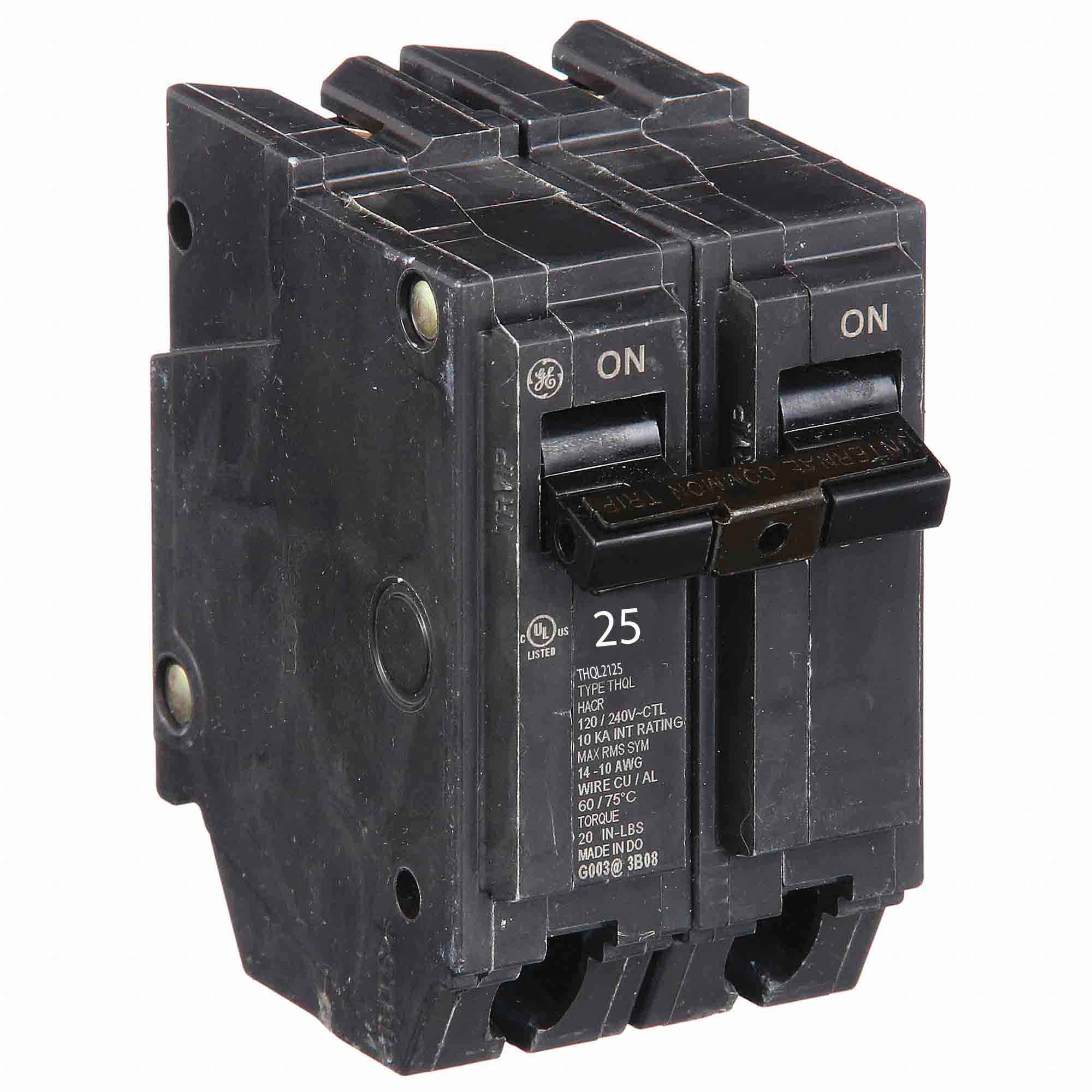 THQL2125 - General Electrics - Molded Case Circuit Breakers ...
