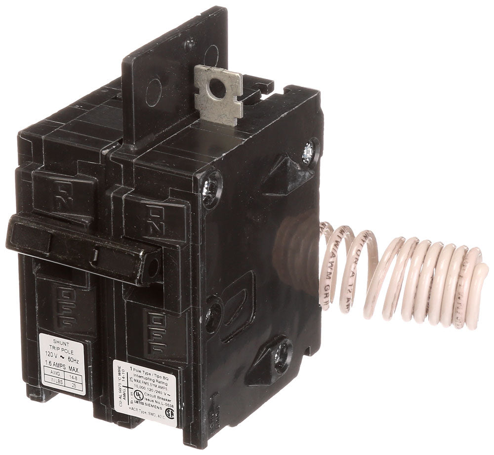BQ1B01500S01 - Siemens - 15 Amp Molded Case Circuit Breaker ...