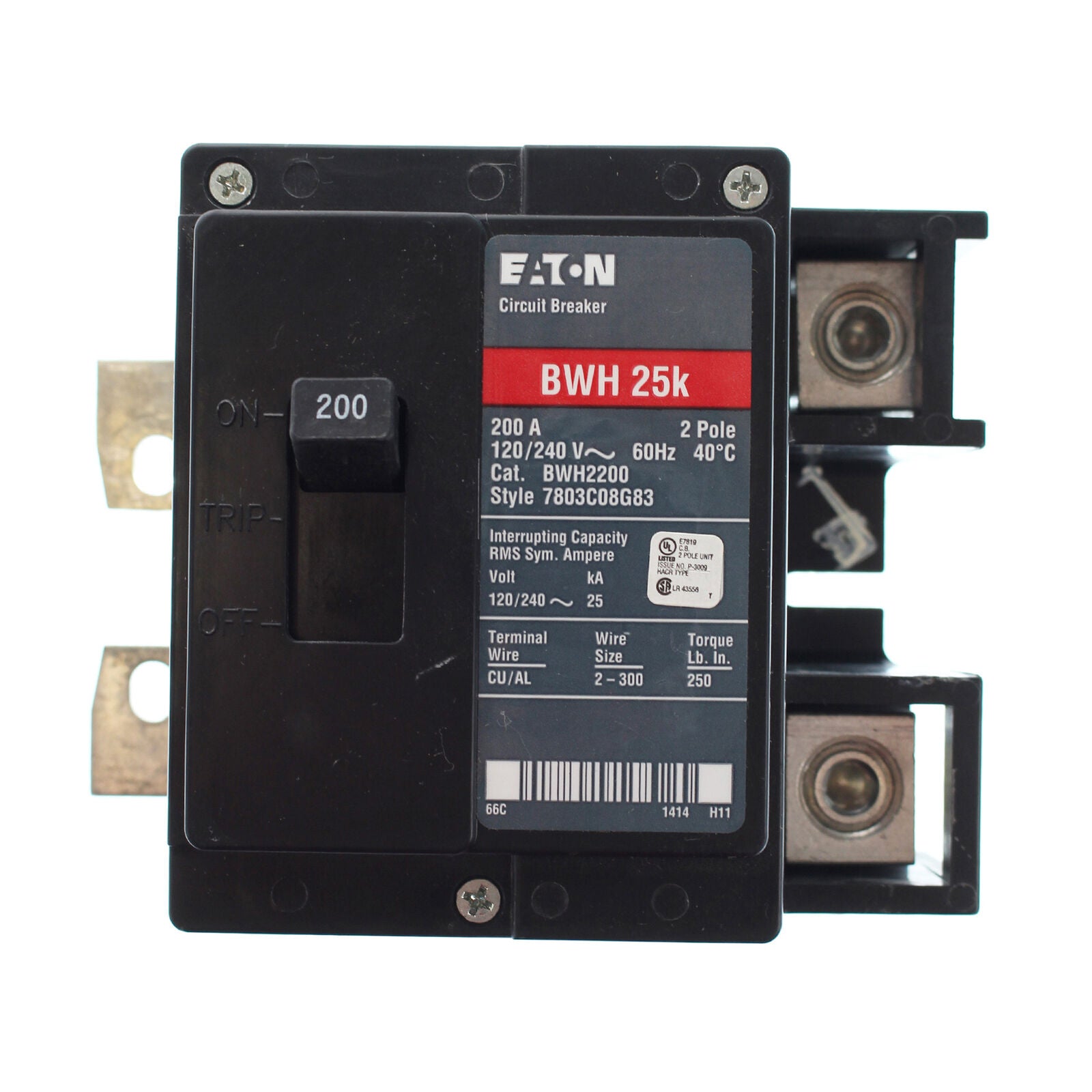 BWH2200 - Eaton - Main Circuit Breaker – SimplyBreakers.com