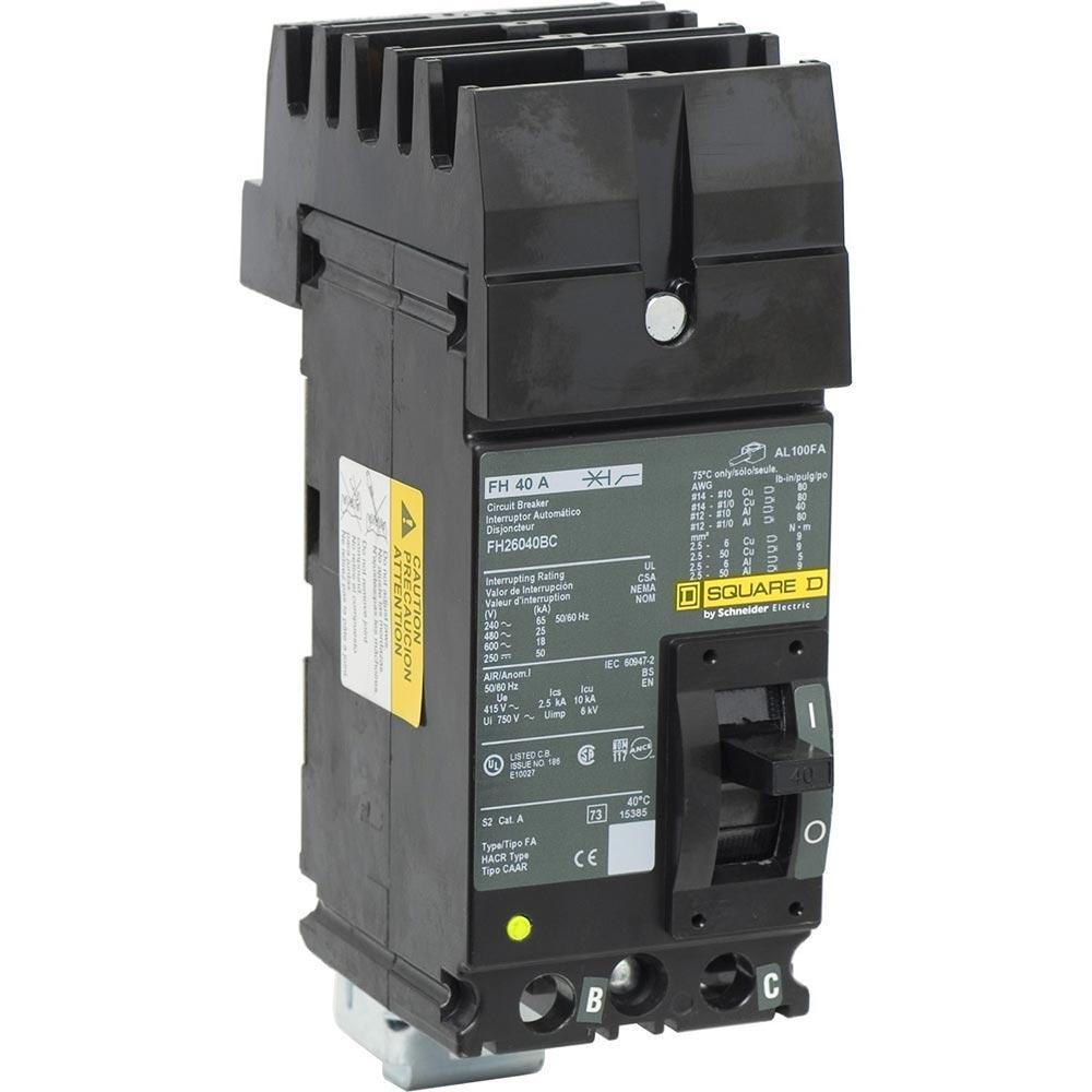 FH26040BC - Square D - Molded Case Circuit Breaker – SimplyBreakers.com