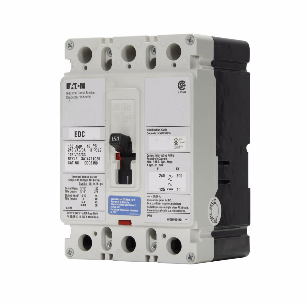EDC3100L - Eaton - Molded Case Circuit Breaker – SimplyBreakers.com