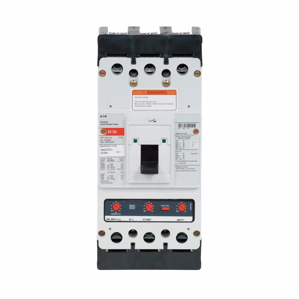 KD3400 - Eaton - Molded Case Circuit Breaker – SimplyBreakers.com