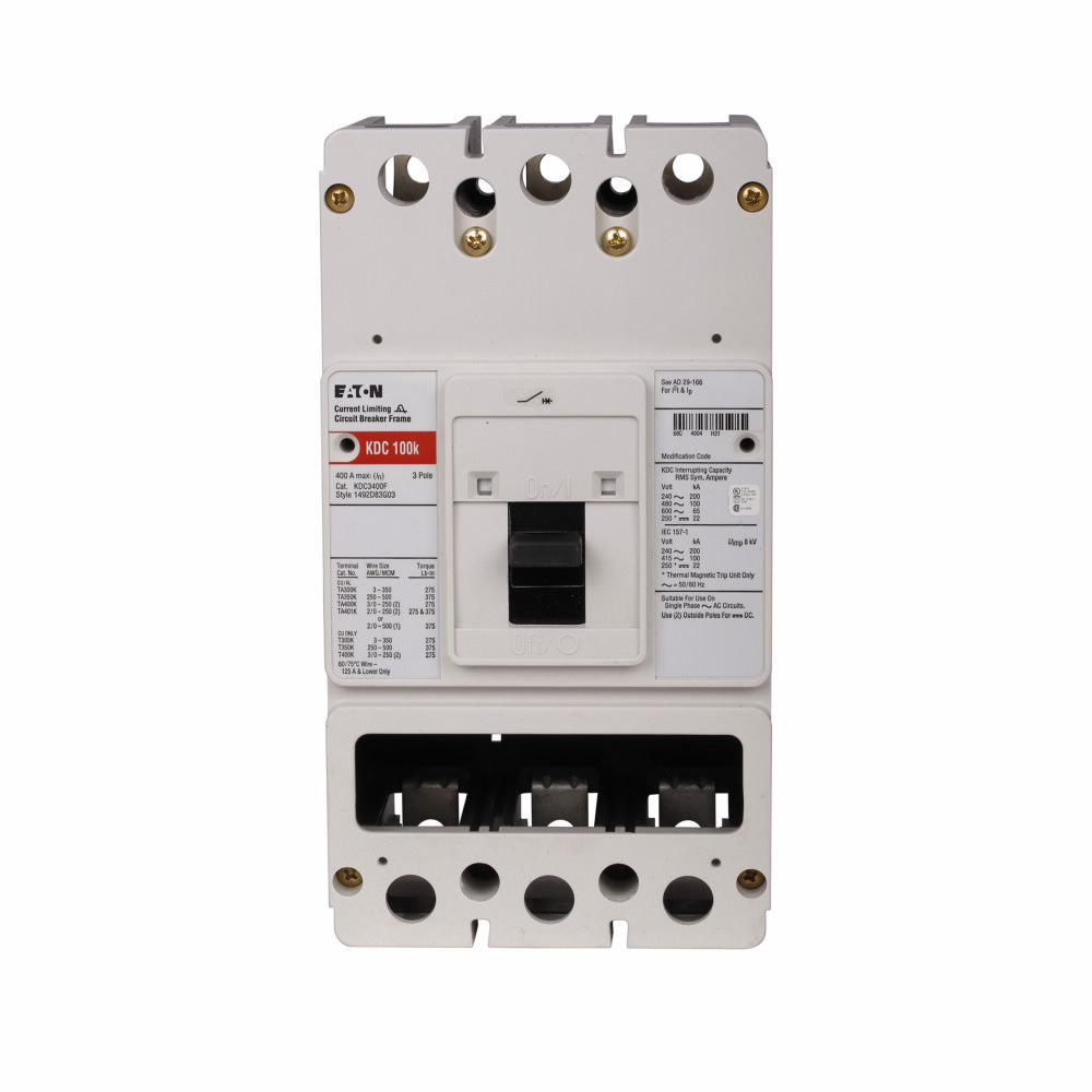 KDC3200W - Eaton - Molded Case Circuit Breaker – SimplyBreakers.com
