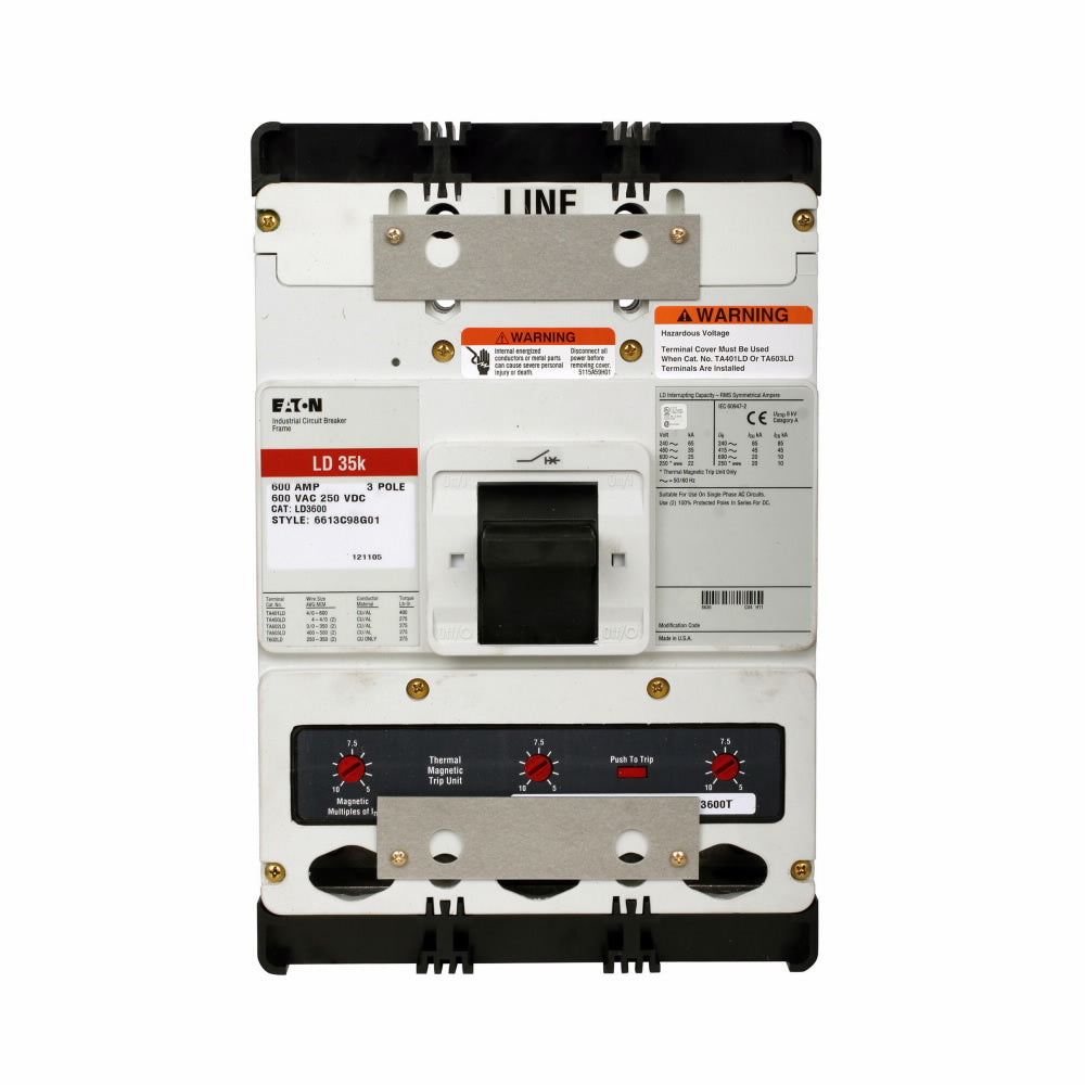 LD3500 - Eaton - Molded Case Circuit Breaker – SimplyBreakers.com