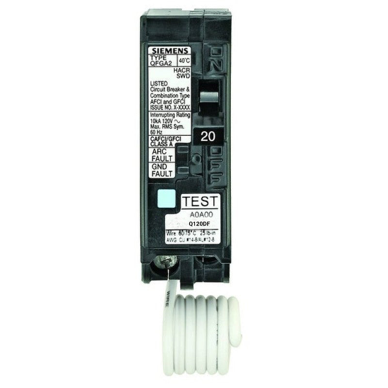 Q120DF - Siemens - Dual Function Circuit Breaker – SimplyBreakers.com