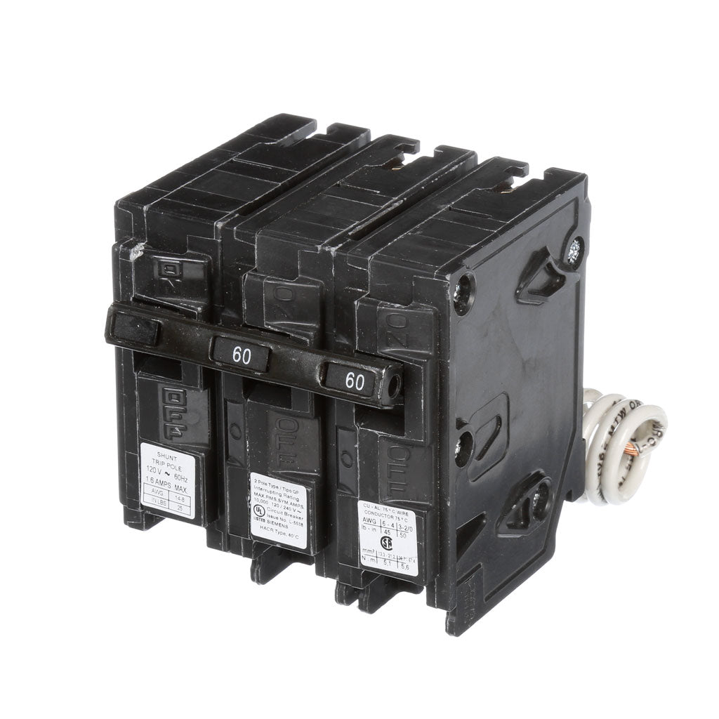 Q26000S01 - Siemens - 60 Amp Molded Case Circuit Breaker ...