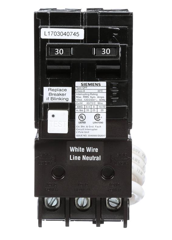 Siemens 30 amp GFCI breaker – SimplyBreakers.com