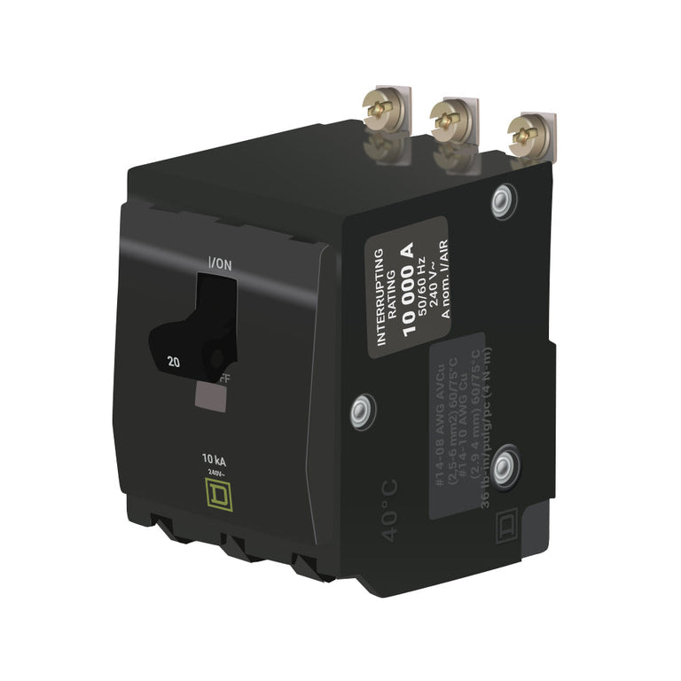 QOB320 - Square D - 20 Amp Circuit Breaker – SimplyBreakers.com