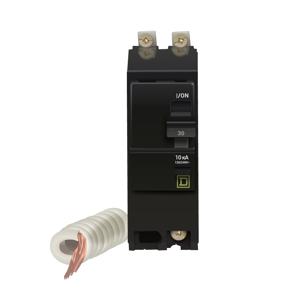 QOB230EPD - Square D - 30 Amp 30 mA GFEP Breaker – SimplyBreakers.com
