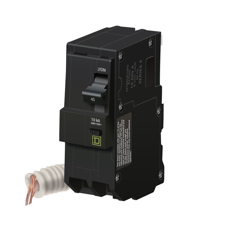 QO240EPD - Square D - 40 Amp GFEP Circuit Breaker – SimplyBreakers.com
